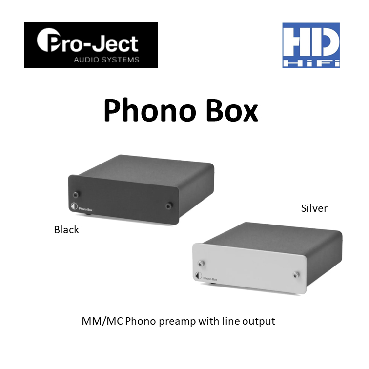 Pro-Ject Phono Box MM/MC Phono preamp with line output | Shopee Thailand