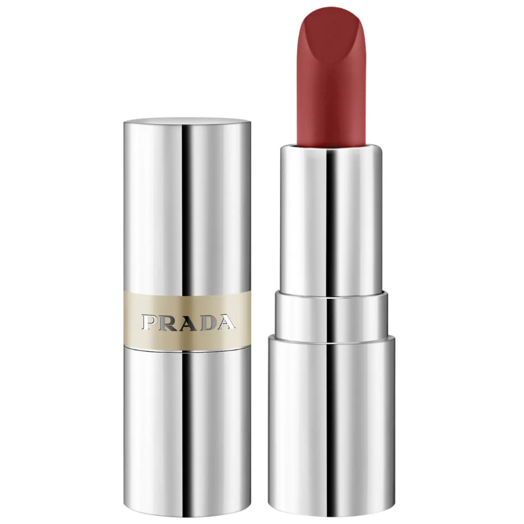 💋1.3g&มีกล่อง💋 Prada Monochrome Hyper Matte Lipstick สีB02 QUARTZ ...