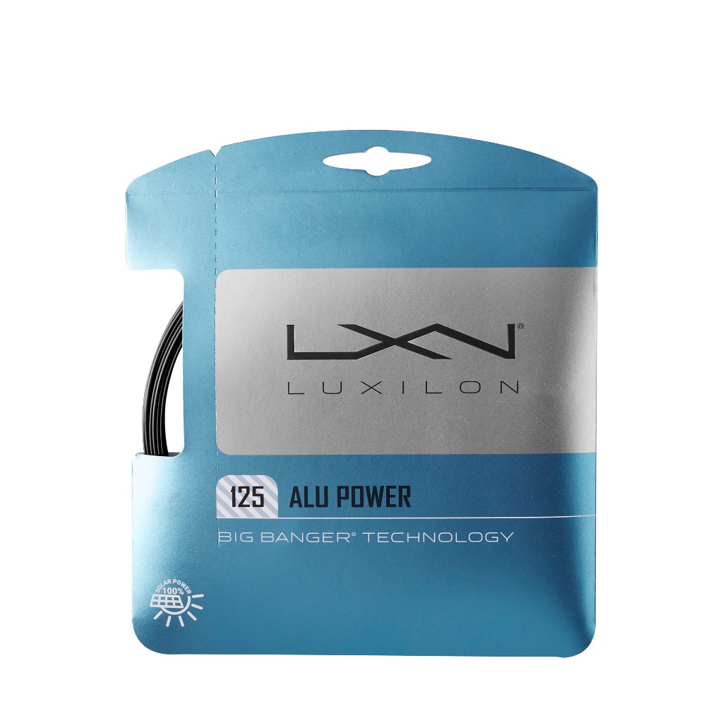 LUXILON Alu Power Black 125 เอ็นไม้เทนนิส WR8306901125 Official Store ...