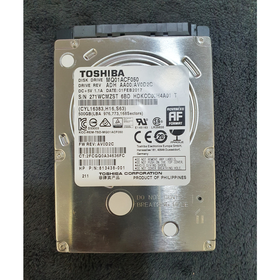 ฮาร์ดดิสก์ HDD 2.5 สินค้ามือ 2 | Shopee Thailand