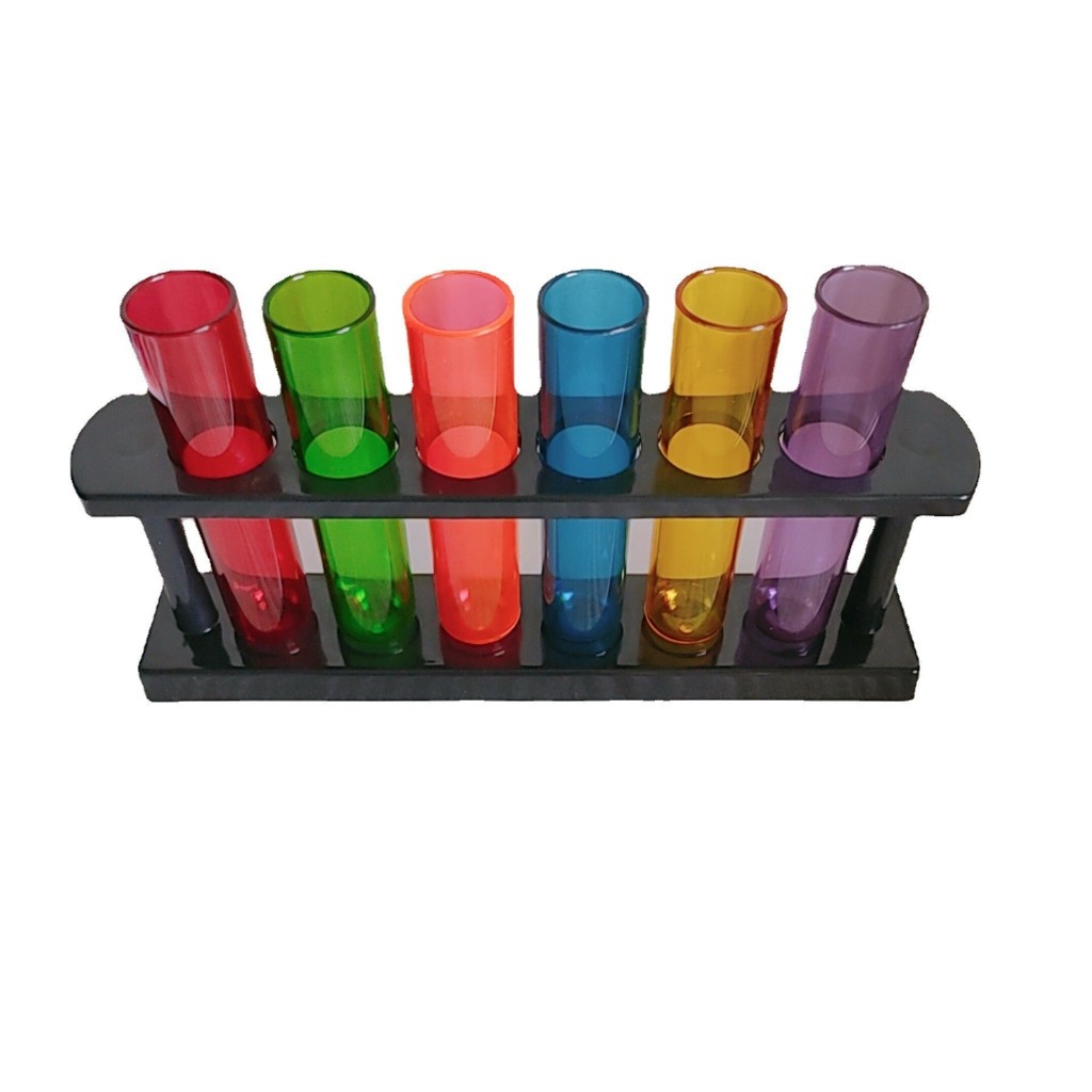 After kids Color Tubes หลอดทดลอง แก้วยาว 6 สี พร้อมส่ง Sensory Play ...