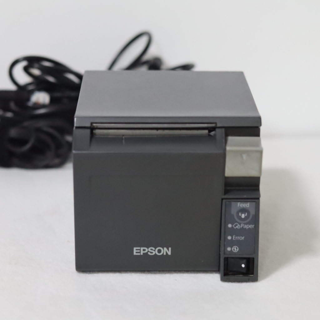 เครื่องพิมพ์ Epson TM-T70 / TM-T70II เครื่องพิมพ์ใบเสร็จ พร้อมอะแดปเตอร ...