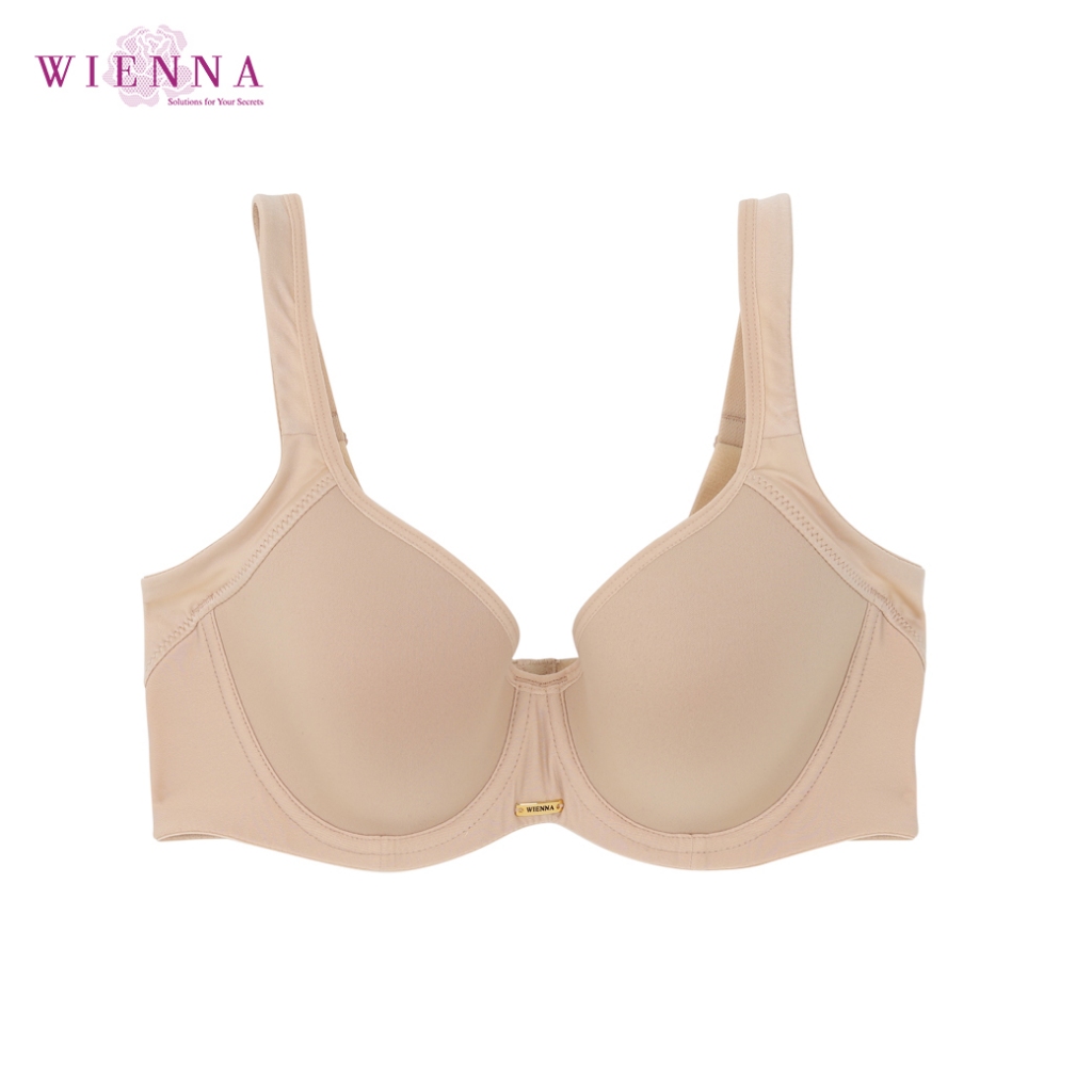 WIENNA เสื้อชั้นใน New Collection Point Spacer DB61421 มีโครง แบบเรียบ ...
