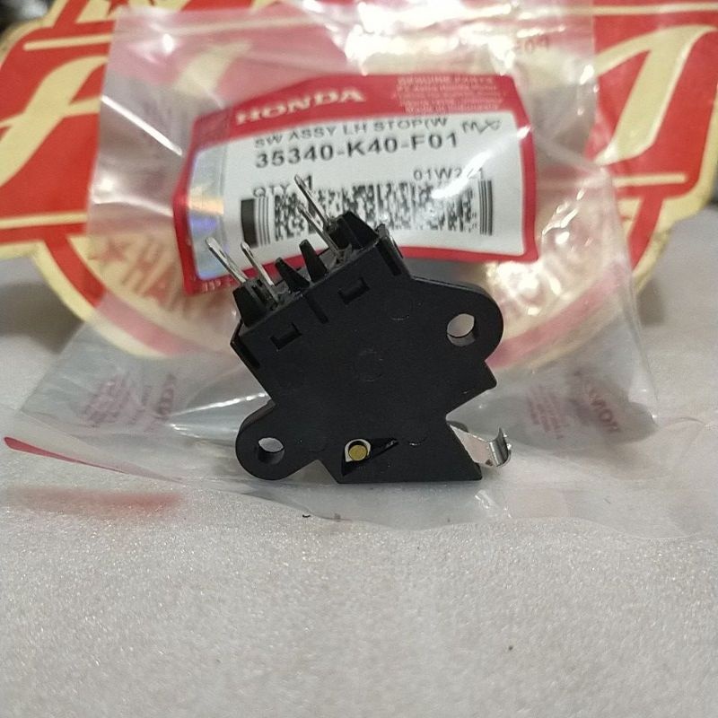 สวิทซ์ไฟเบรคหลัง ด้านซ้าย adv150 adv160 // 35340-k40-f01 | Shopee Thailand