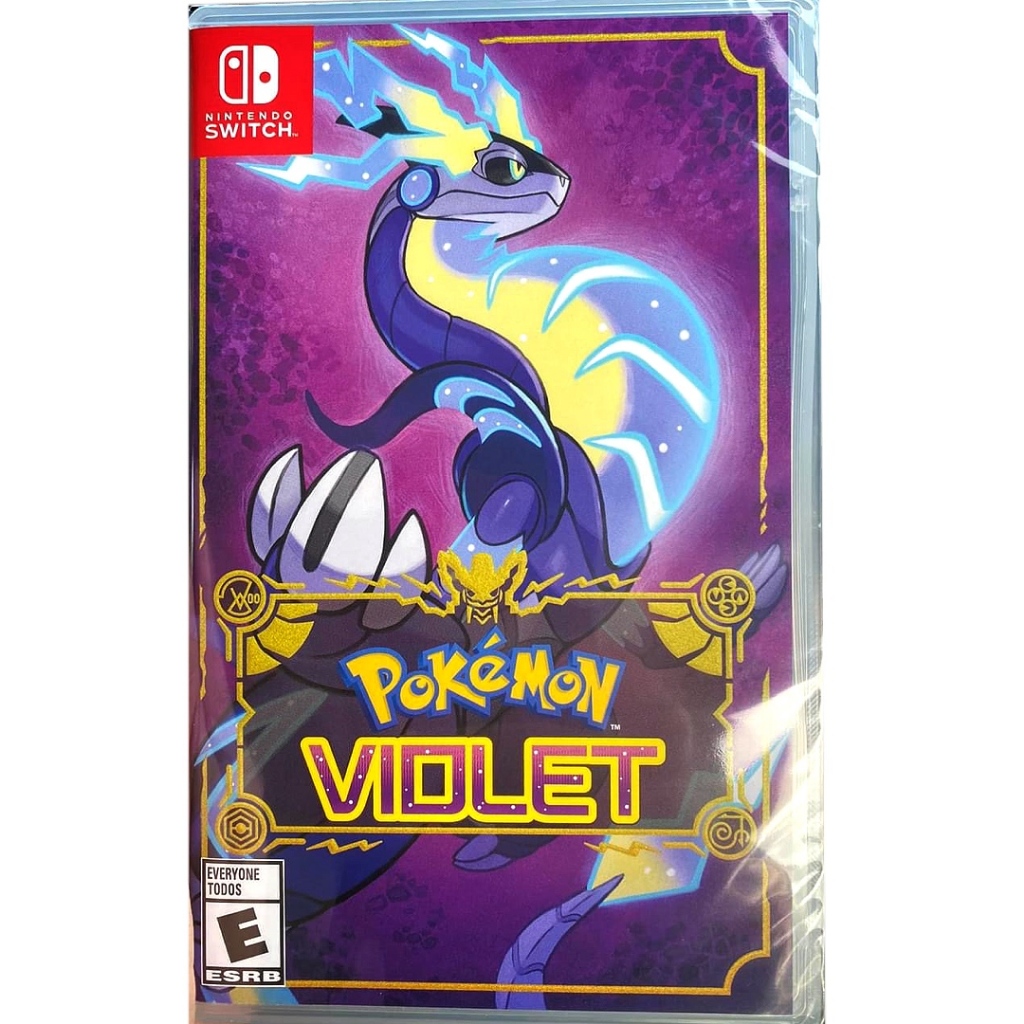 Nintendo Switch Pokemon Violet แผ่นเกมส์ ของแท้ มือ1 ของใหม่ ในซีล มือ ...