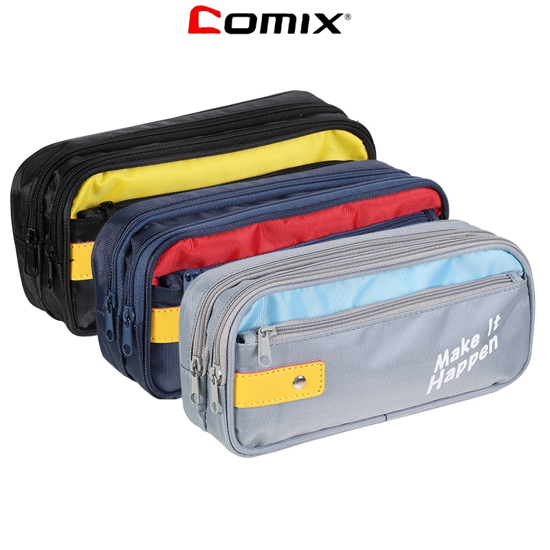 Comix A9300 กระเป๋าดินสอ ความจุสูง กระเป๋าเครื่องเขียน กล่องดินสอวัสดุ ...