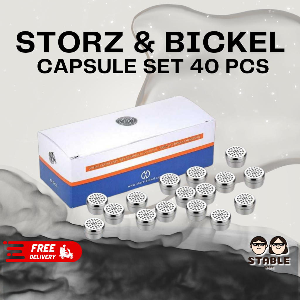 (Delivery 24 H.) (Set 40 Pcs) Storz&Bickel Dosing Capsule Set 40 pcs ...