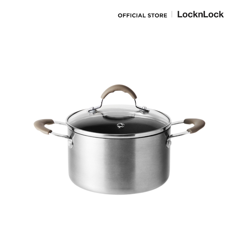 LocknLock หม้อ 2 หู Handy Cook Series ขนาด 14 cm. รุ่น LHD1142 | Shopee ...