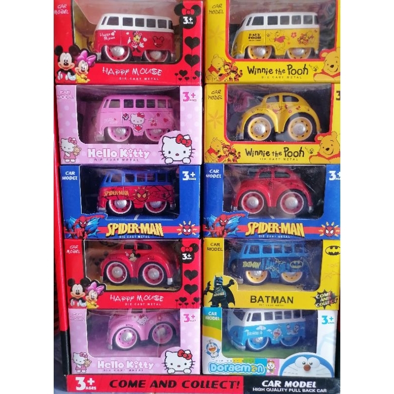 โมเดลรถเหล็กCARTOON DIE CAST METAL CAR | Shopee Thailand