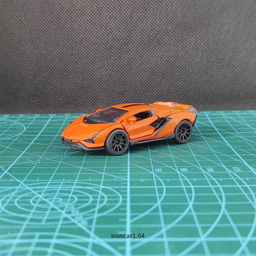 majorette lamborghini sian fkp 37 สีส้ม ล้อยาง เบอร์63 หายาก | Shopee ...