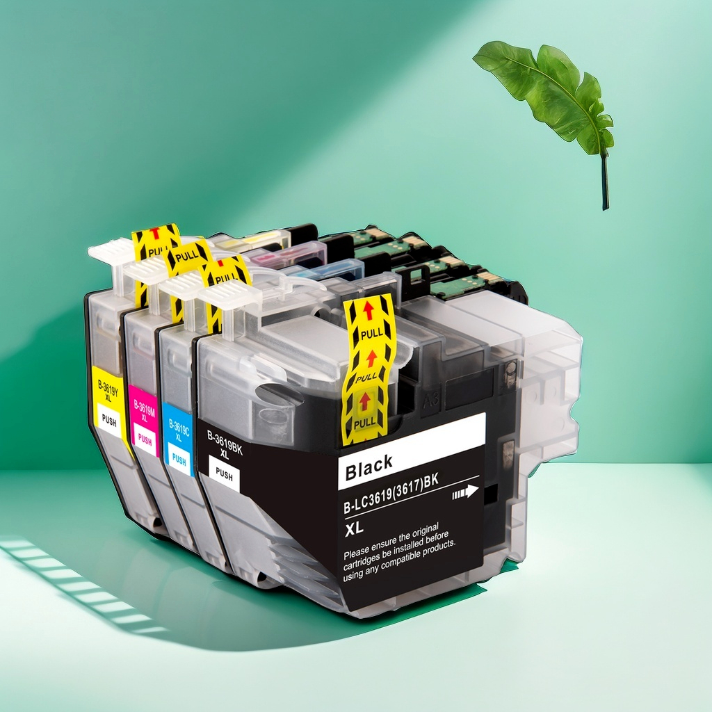 [หุ้นไทย]lc3619xl lc3617 lc เข้ากันได้ Brother Lc3617 Bk สีดำ หมึก ...