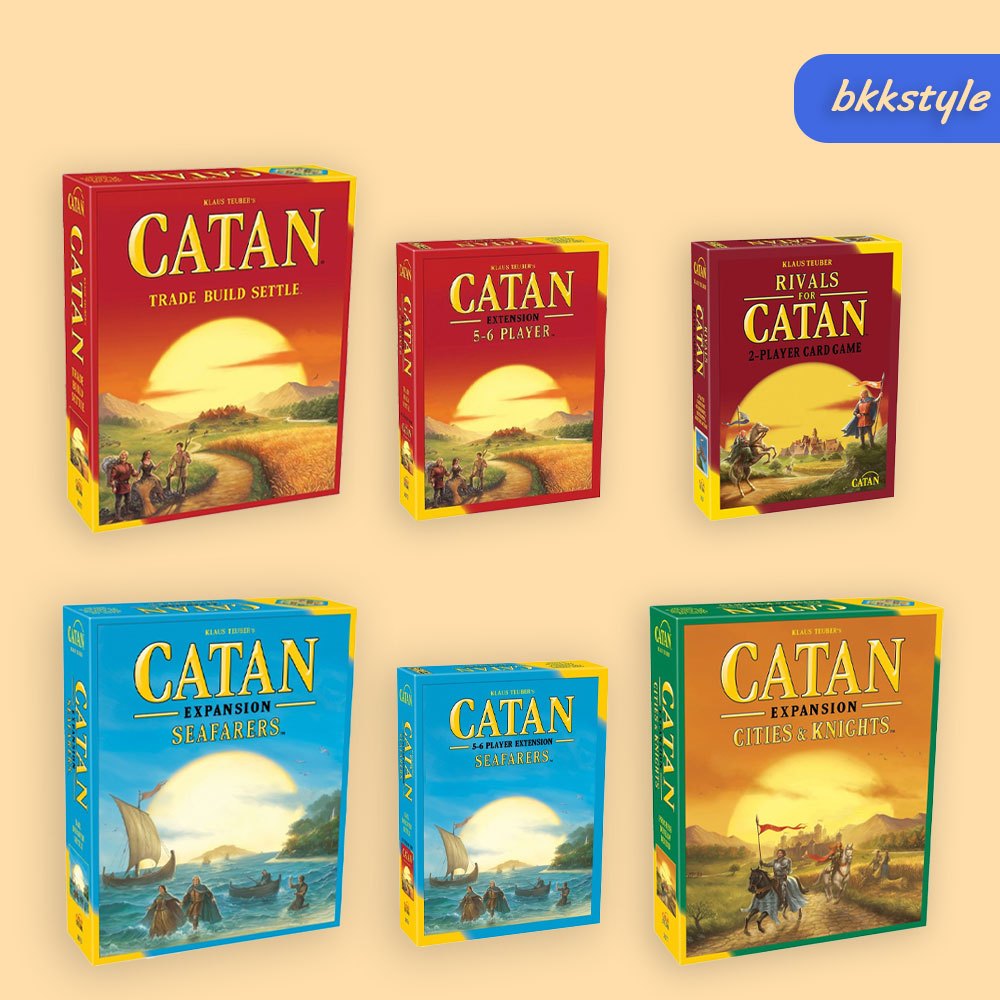 บอร์ดเกม Catan Seafarers Cities & Knights คาทาน นักบุกเบิกแห่งคาทาน ...