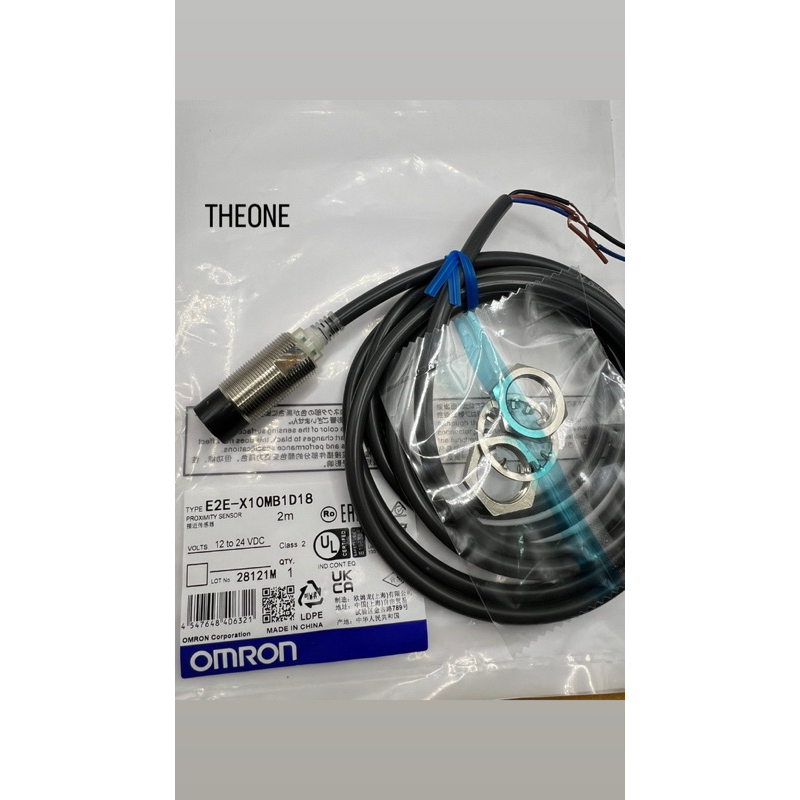 E2E-X10MB1D18 PROXIMITY SENSOR 2m VOLTs. 12 to 24 VDC 3สาย ของใหม่ ...