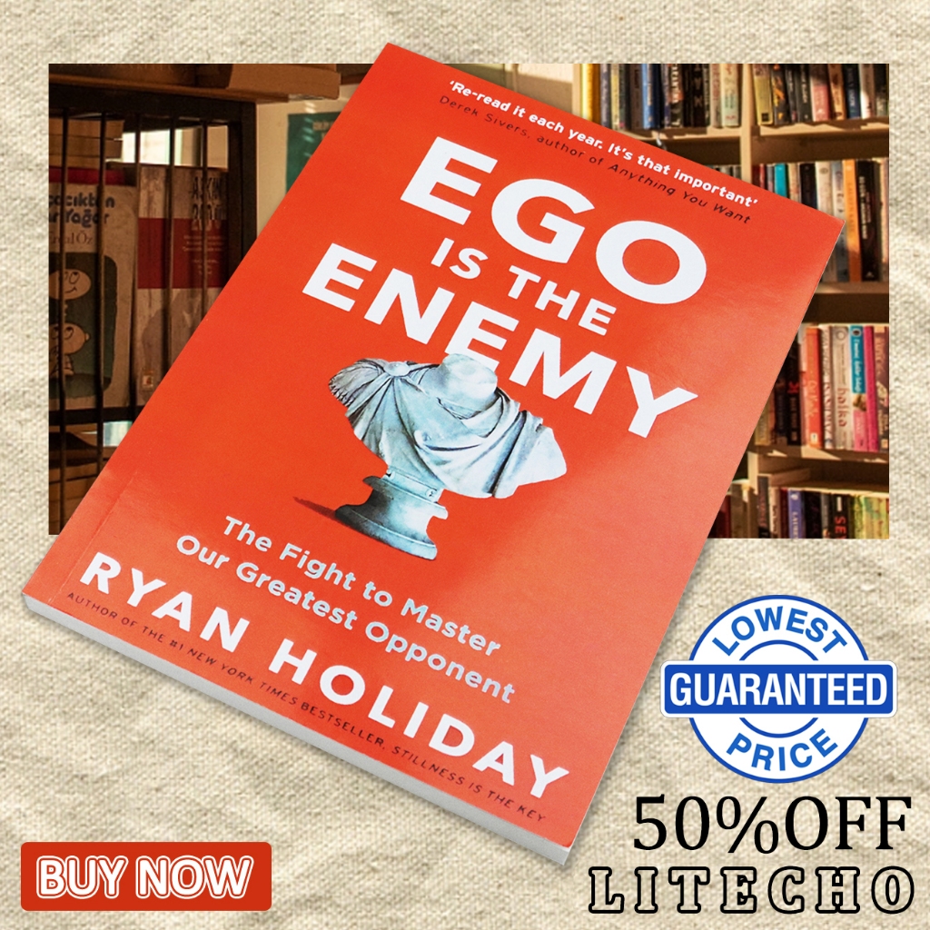 【English Book】Ego is the Enemy by Ryan Holiday self-improvement ...