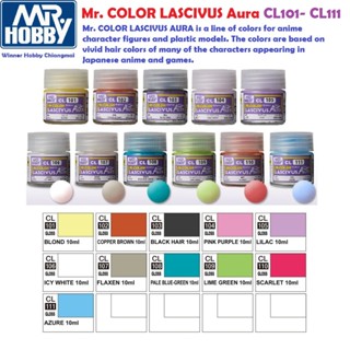 MR.COLOR LASCIVUS Mr Hobby CL01-CL09 for skin , CL101-111 for hair สีทำ ...