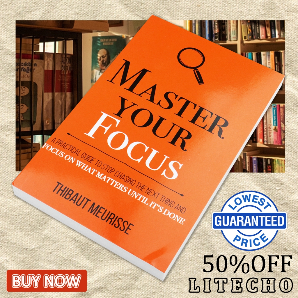 【English Book】Master Your Focus by Thibaut Meurisse | Shopee Thailand