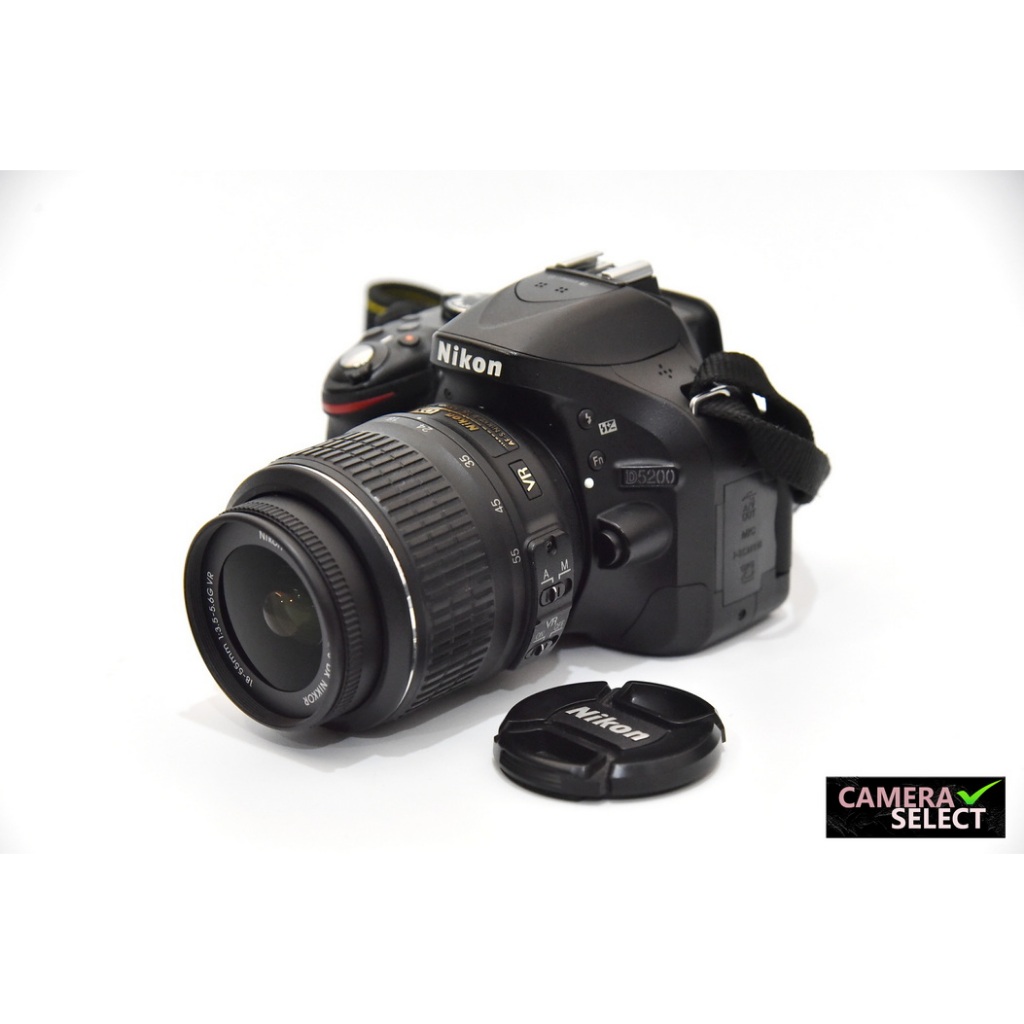(มือสอง)กล้อง Nikon D5200 kit 18-55vr1 สภาพดี 9/10 ชัตเตอร์ 32xxx ใช้ ...