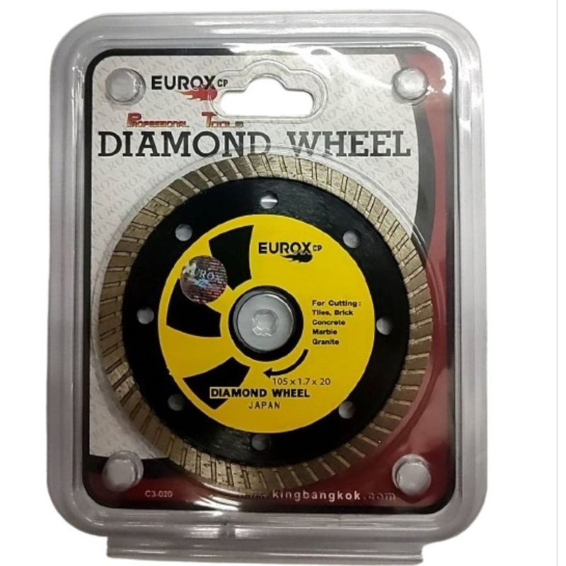 ใบตัดเพชร 2in1 EUROX 4 นิ้ว รุ่นบางิ | Shopee Thailand