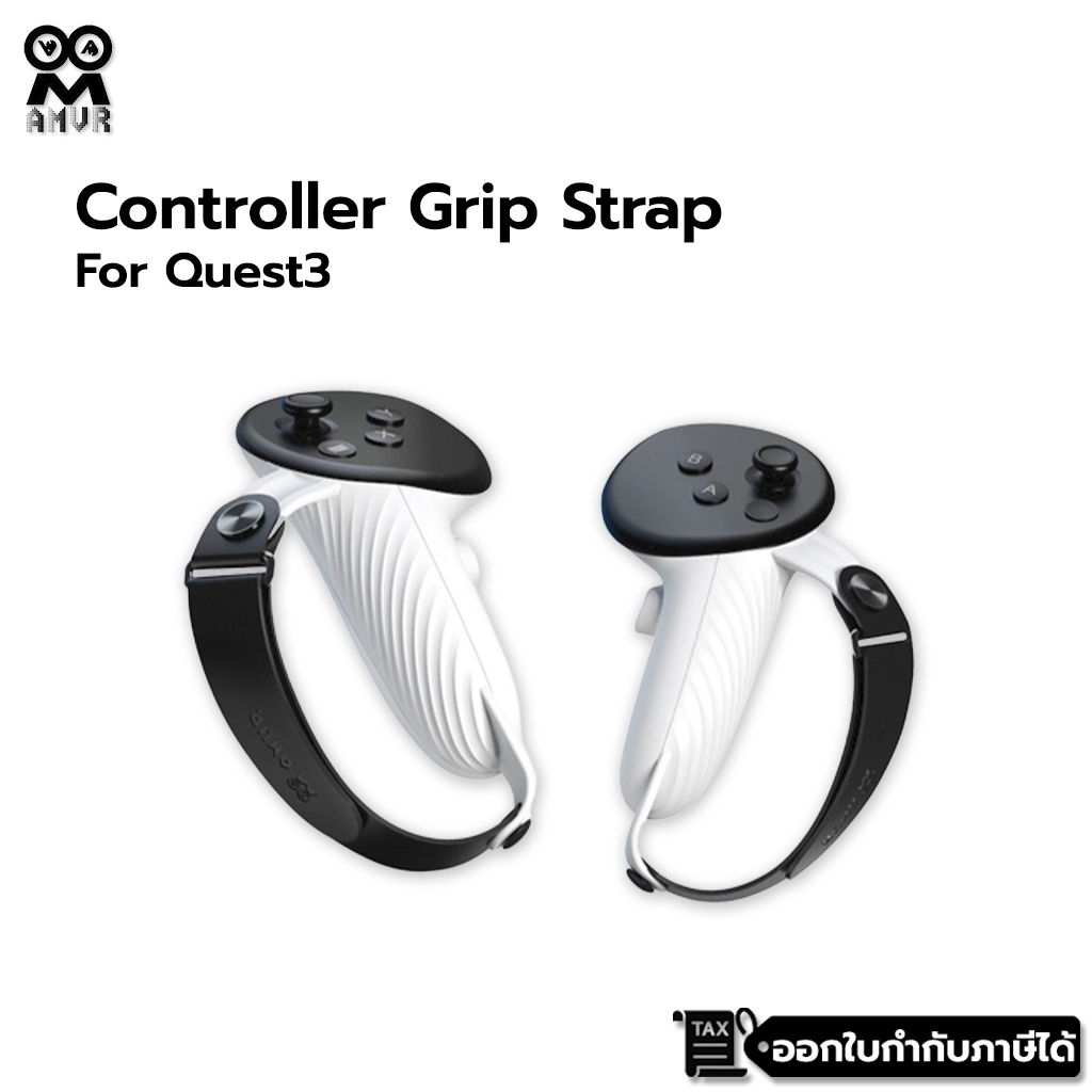 (พร้อมส่ง) AMVR แฮนกริบ สำหรับ Quest 3 Controller Grip Strap for Oculus ...