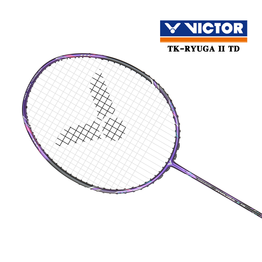 VICTOR ไม้แบดมินตัน รุ่น TK-RYUGA II TD แถม เอ็นVS-100 + ซองหนัง (โปรด ...