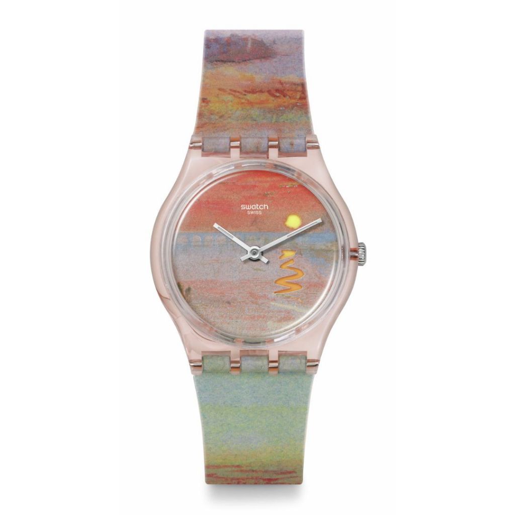 Swatch นาฬิกาผู้หญิง TURNER'S SCARLET SUNSET รุ่น SO28Z700 | Shopee ...