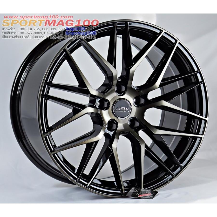 ล้อแม็กซ์ SSW Vorsteiner S348 สีดำแลคชา 8-17นื้ว 5รู114 ET38 [21116] | Shopee Thailand