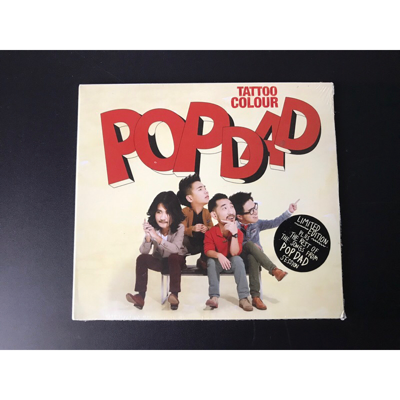 CD วง Tattoo Colour อัลบั้ม Pop Dad limited edition มือ 1 | Shopee Thailand