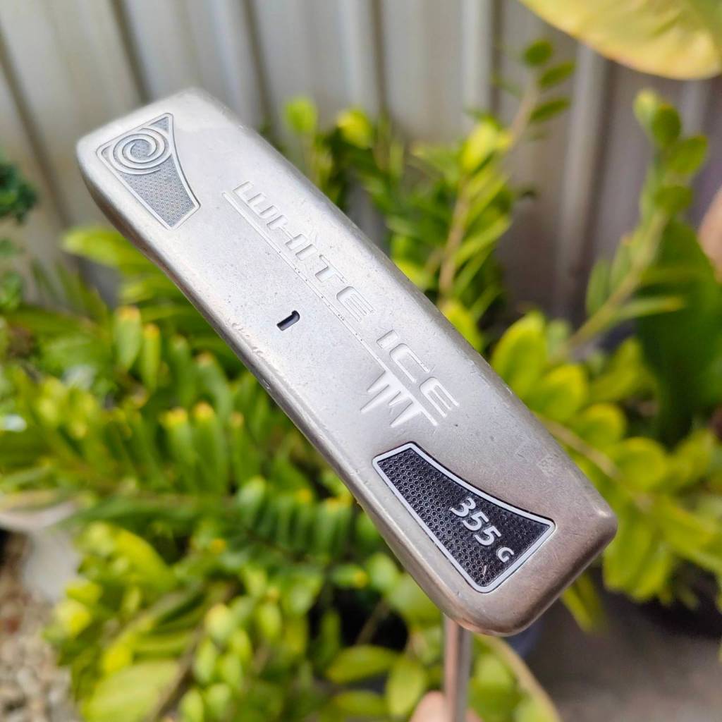 [ผ่อน] PUTTER ODYSSEY WHITE ICE 355 G ความยาว 34 นิ้ว ** กริฟ เสื่อม ...