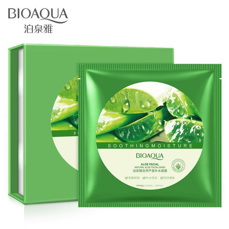 Natural Aloe Vera Glue Mask หน้ากากที่มองไม่เห็น Nourishing Hydration ...