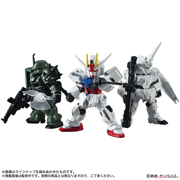 BANDAI (ตัวเดี่ยว) Gashapon Gundam Mobile Suit Ensemble 10 4549660377153 (Gashapon) | Shopee ...