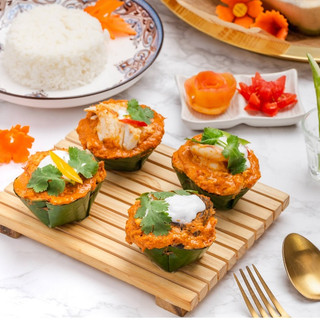 ห่อหมก พุดดิ้ง แม่ประไพ (มีอย.,HALAL,GHP CODEX,Bangkok Brand,Thai ...