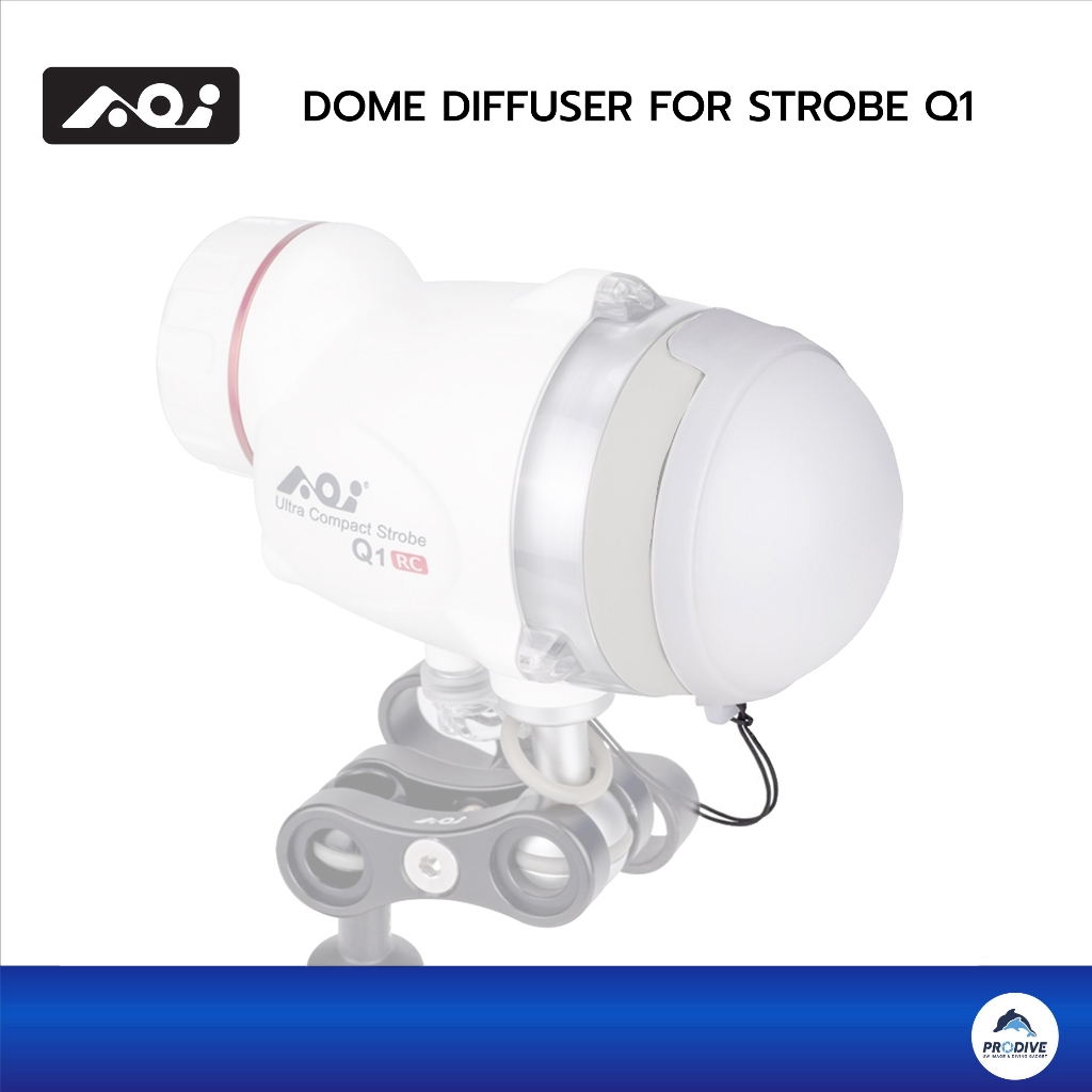 AOI โดมกระแสงสำหรับ strobe Q1, Q1-RC Strobe Dome Diffuser for AOI UCS-Q1 Series Strobes | Shopee ...