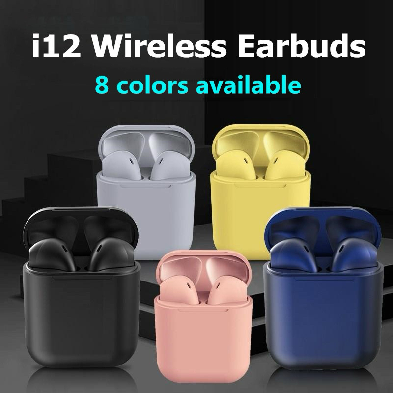 🔥หูฟังไร้สายรุ่นInpods12 TWS หูฟังบลูทูธ สีสวย🔥 | Shopee Thailand