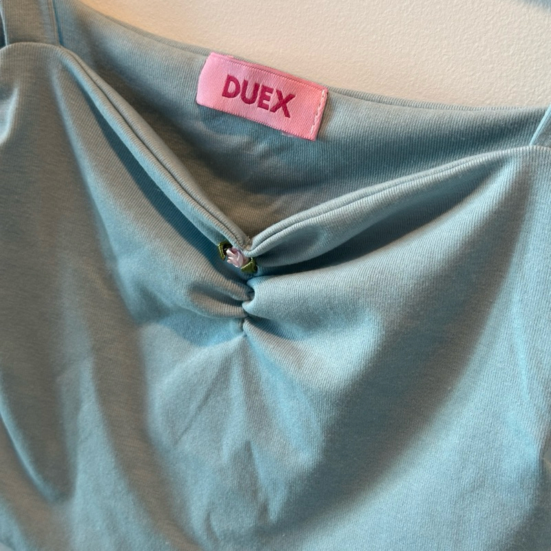 ส่งต่อ tank top duex studio สีฟ้า | Shopee Thailand