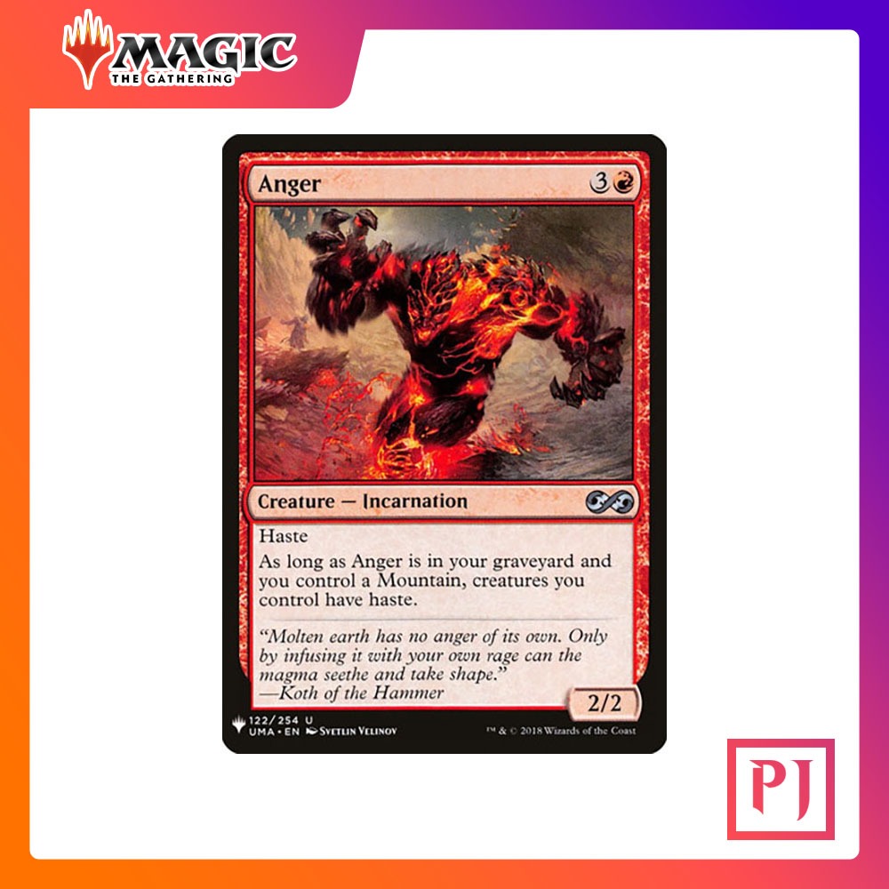 [MTG] Anger [MB1] [RED] [UNCOM] [NORMAL] [ENG] (การ์ดเมจิค / Magic the ...