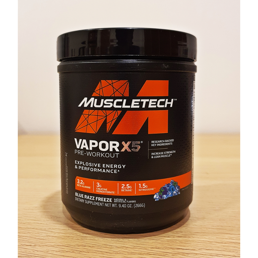 MuscleTech Vapor X5 | Pre Workout [30Serving] | Shopee Thailand
