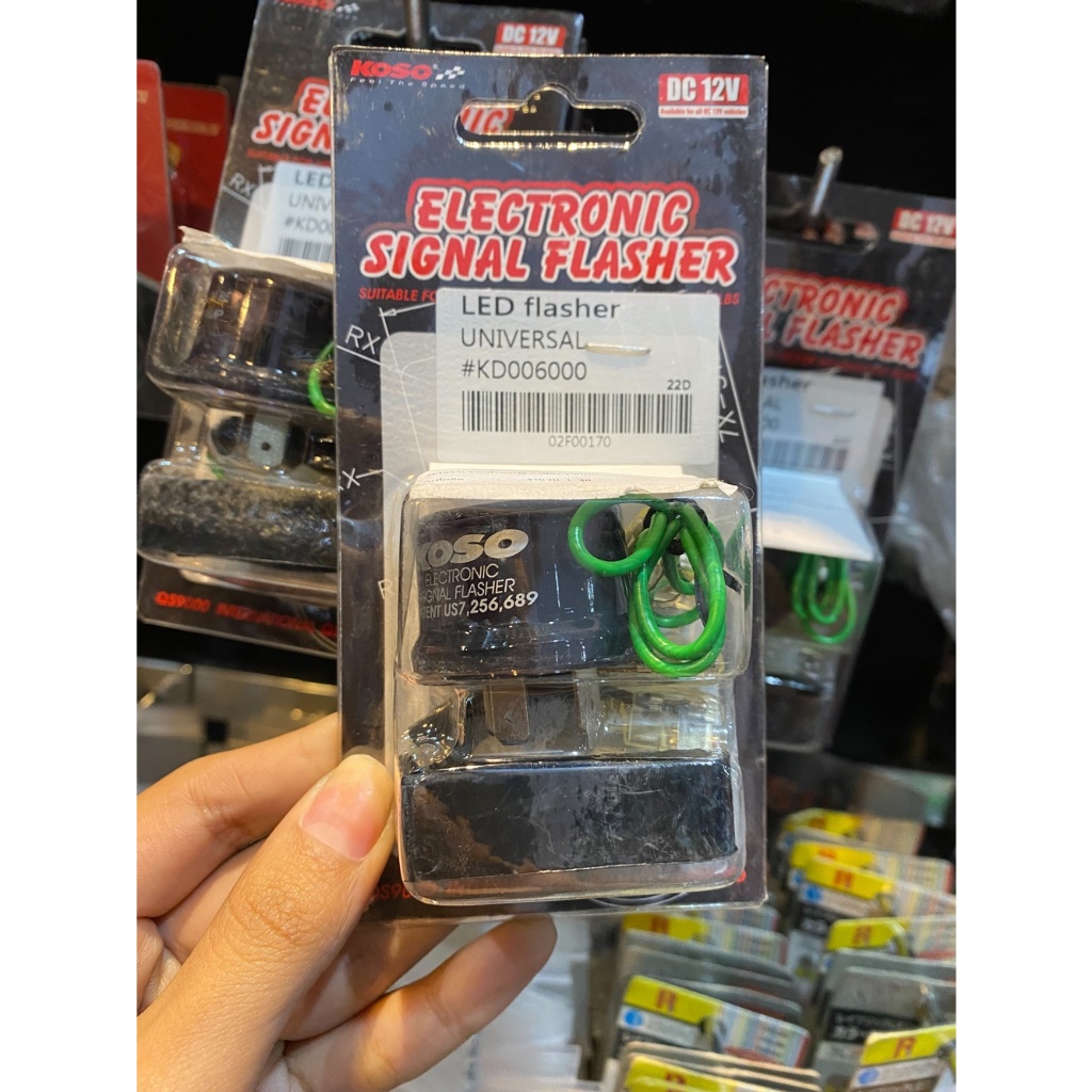 รีเลย์ไฟเลี้ยว KOSO LED Flasher แท้ รีเลย์ 3ขา | Shopee Thailand