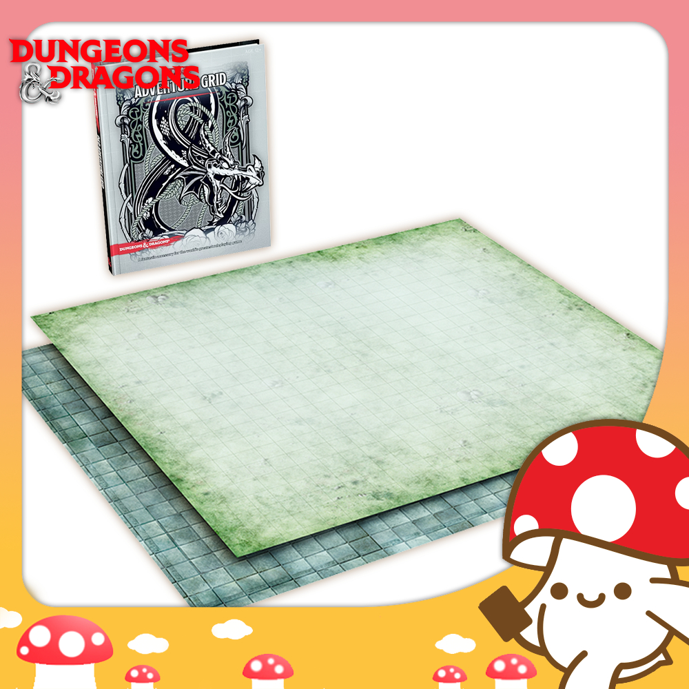 D&D : Adventure Grid แผนที่ตาราง เขียนแล้วลบออกได้ จาก Kinoko Card Game Shop | Dungeons Dragons ...