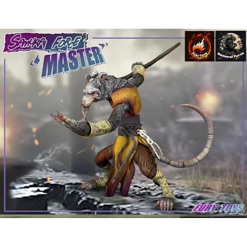 Fury Toys Samurai Force Master Splinter | Shopee Thailand