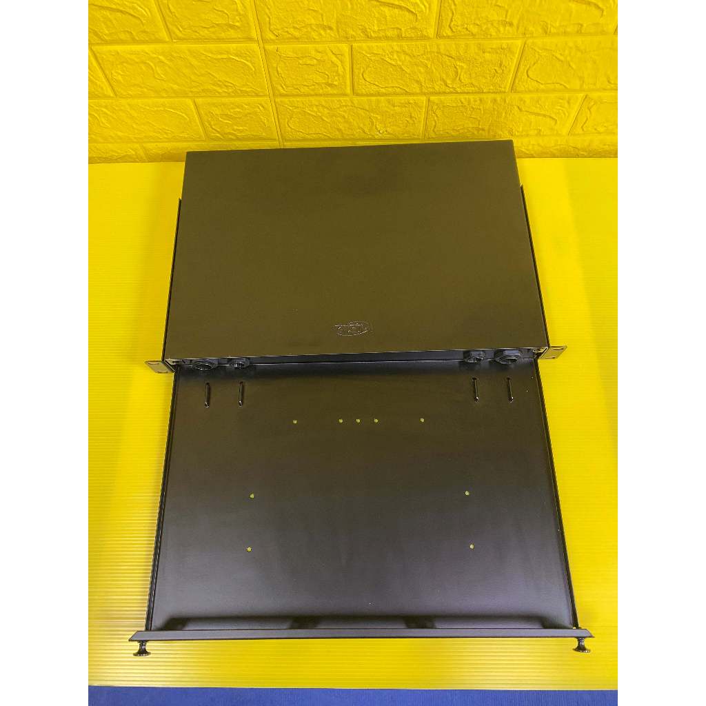 Fiber Optic Distribution Unit (FDU)1U rack mount slide enclosure for 16 ...