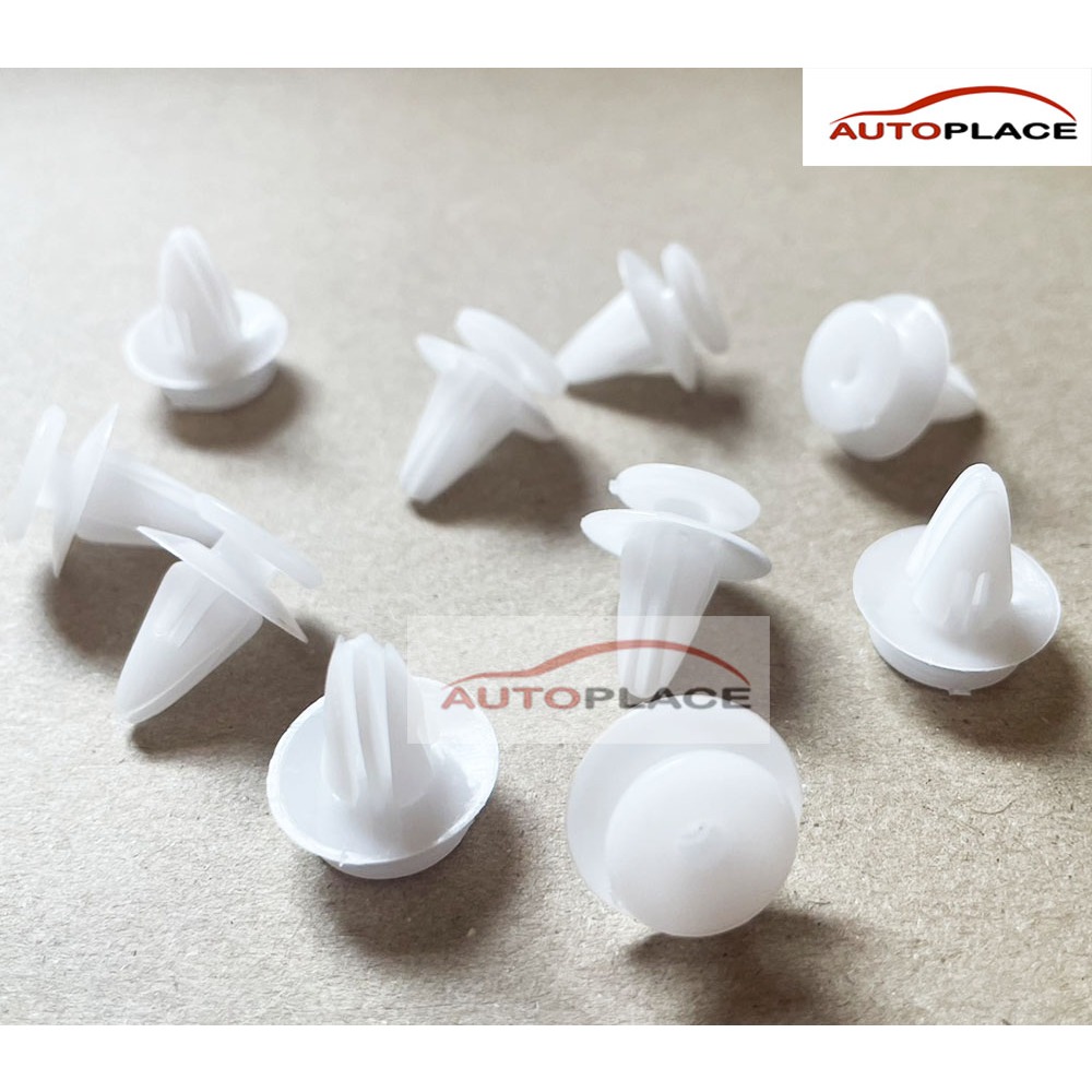 Aกิ๊บล็อคหน้ากระจัง สีขาว ใช้กับ MITSUBISHI TRITON | Shopee Thailand