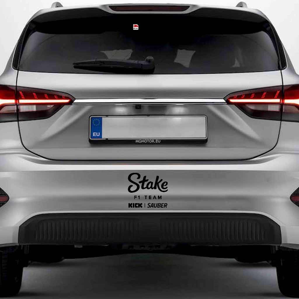 Stake SAUBER f1 team สติ๊กเกอร์ 3M ลอกออกไม่มีคราบกาว Removable 3M ...