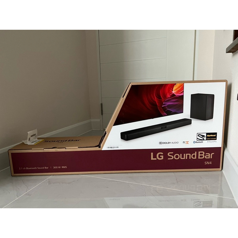 LG Sound Bar SN4 ของใหม่ยังไม่แกะกล่อง | Shopee Thailand