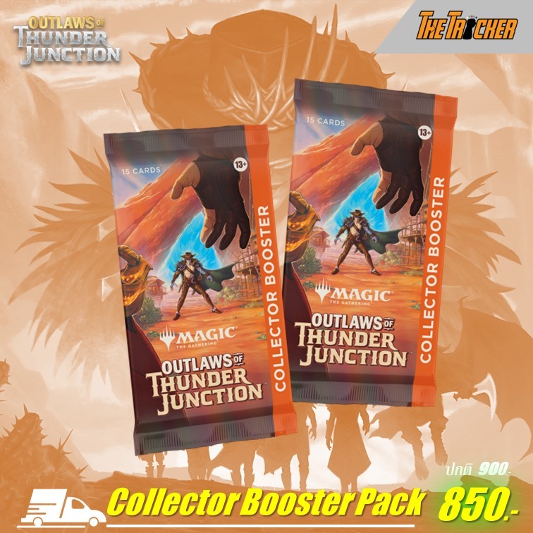 MTG Outlaws of Thunder Junction (OTJ) Collector Booster Pack | Shopee ...