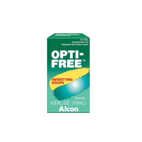 Alcon-Opti Free Rewetting Drops 10 ml. น้ำยาหยอดตา สำหรับผู้ที่ใส่ ...