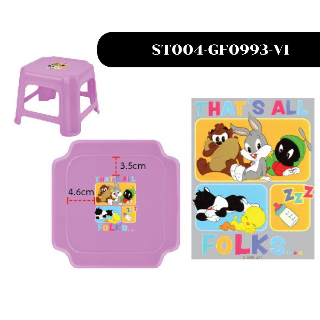 Eskimo X VS เก้าอี้พลาสติก เก้าอี้ซักผ้า เก้าอี้นั่ง Looney Tunes ...