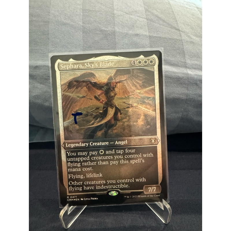 MTG Commander Masters Variants Foil: Sephara, Sky's Blade (Foil Etched ...