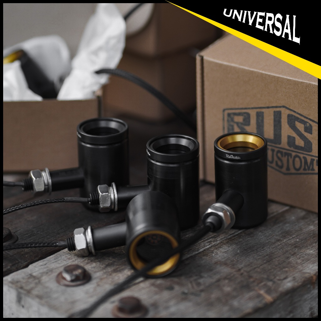 RUSH Kustom ไฟเลี้ยว ไฟเลี้ยวแต่ง ไฟเลี้ยวมอเตอร์ไซค์ Motorcycle Turn Signals Light (ราคา1คู่ ...