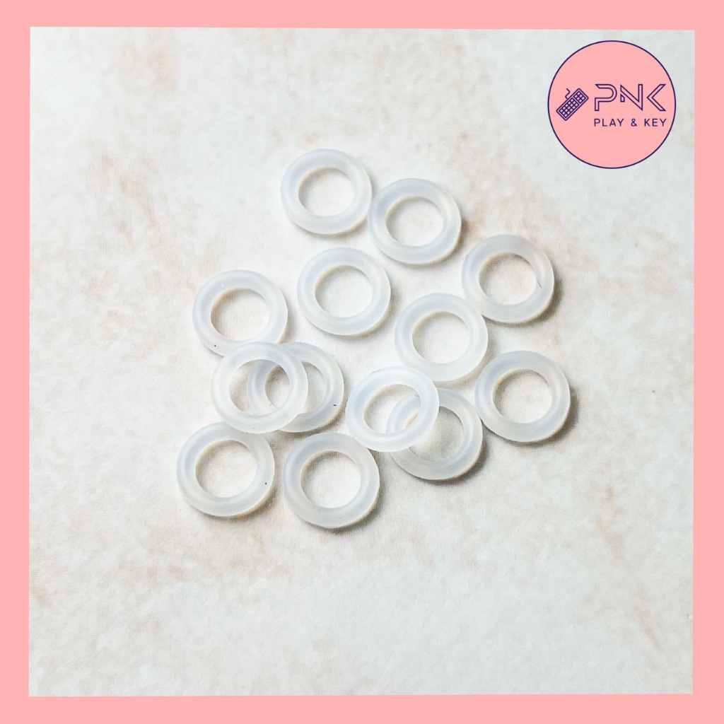 [ พร้อมส่ง ] O-ring สำหรับทำ O ring Keycap Mod ซิลิโคน ยาง ( 50 ชิ้น ...