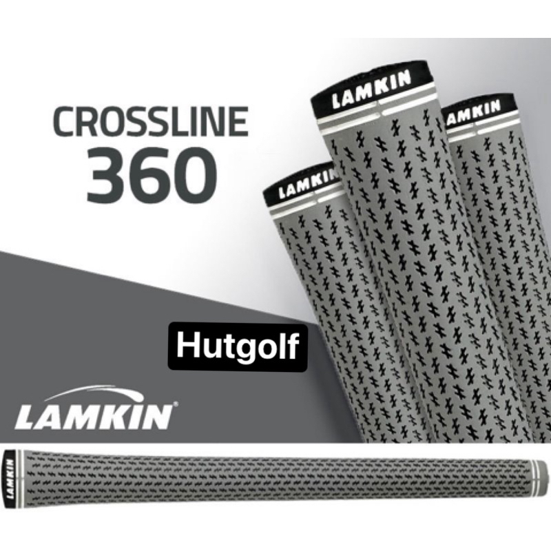 Grip “LAMKIN” CROSSLINE 360 51g | 60R | Gray | Standard 🔥 | Shopee Thailand